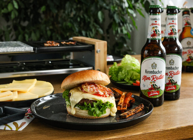 raclette-burger | Krombacher